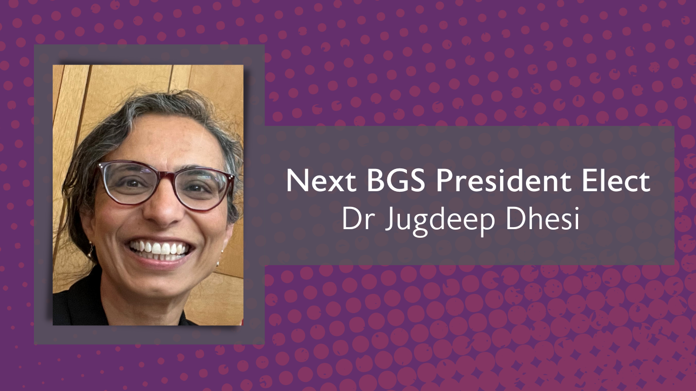 Dr Jugdeep Dhesi announced as BGS President Elect | British Geriatrics ...