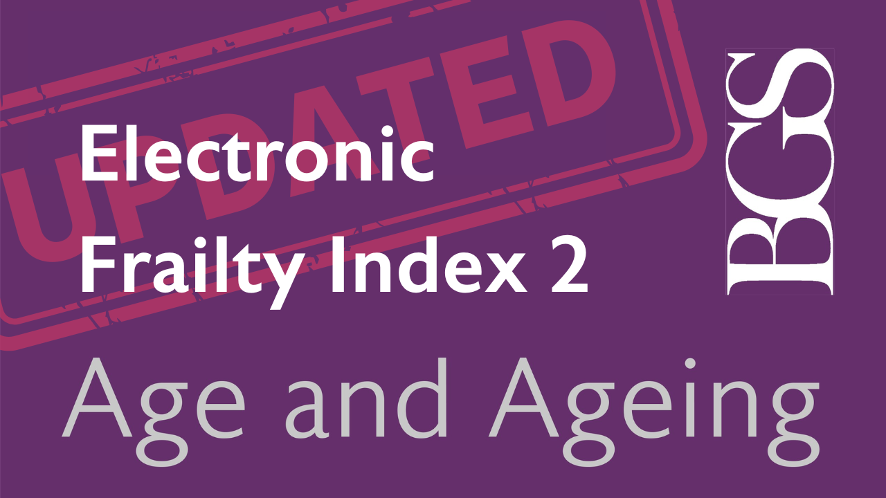The Electronic Frailty Index 2 – using patient data to predict older ...