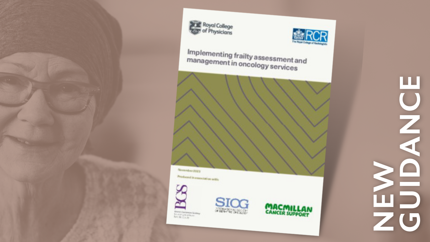 Guidance on frailty assessment and management in oncology published ...
