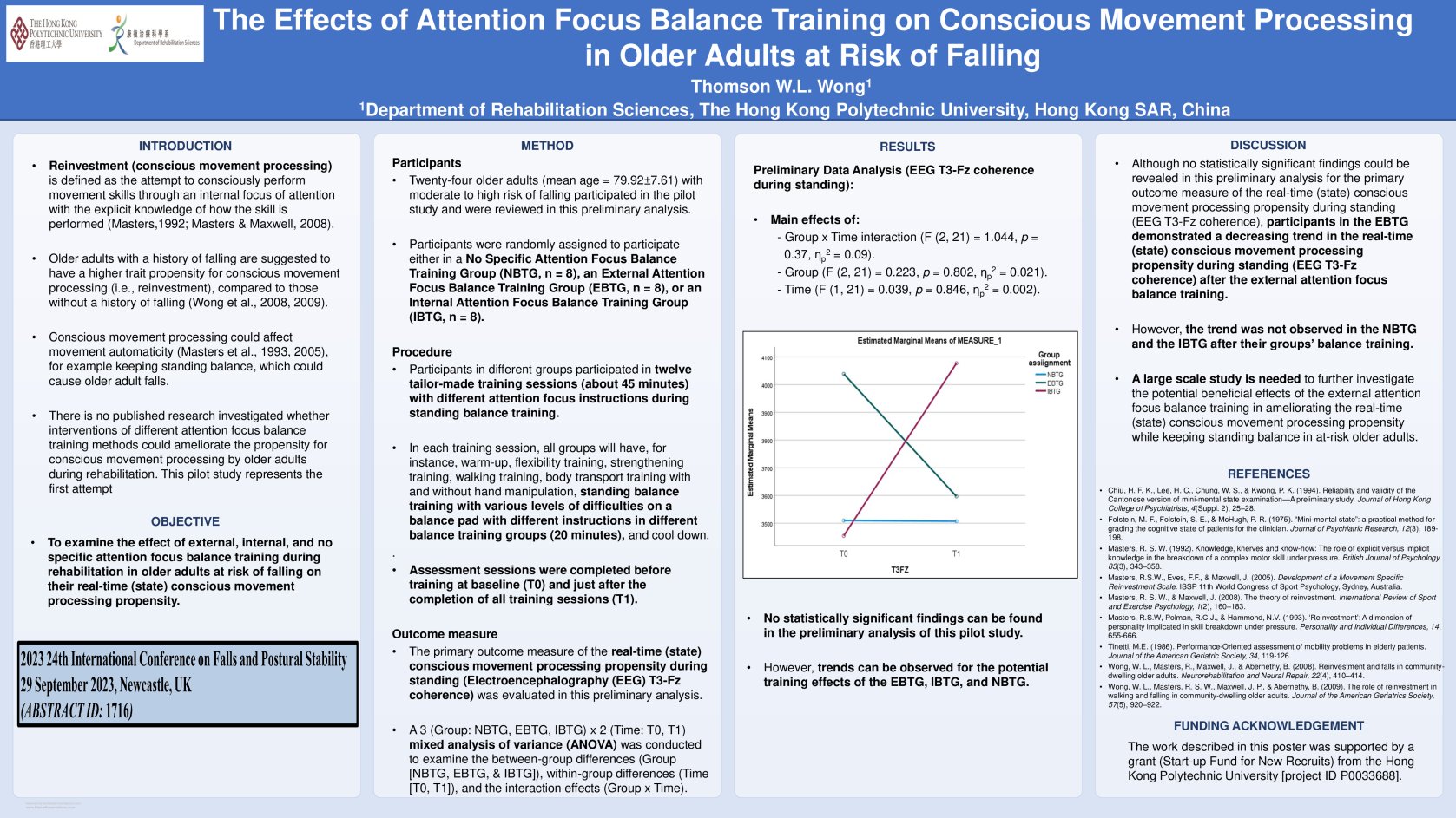The Effects of Attention Focus Balance Training on Conscious Movement ...